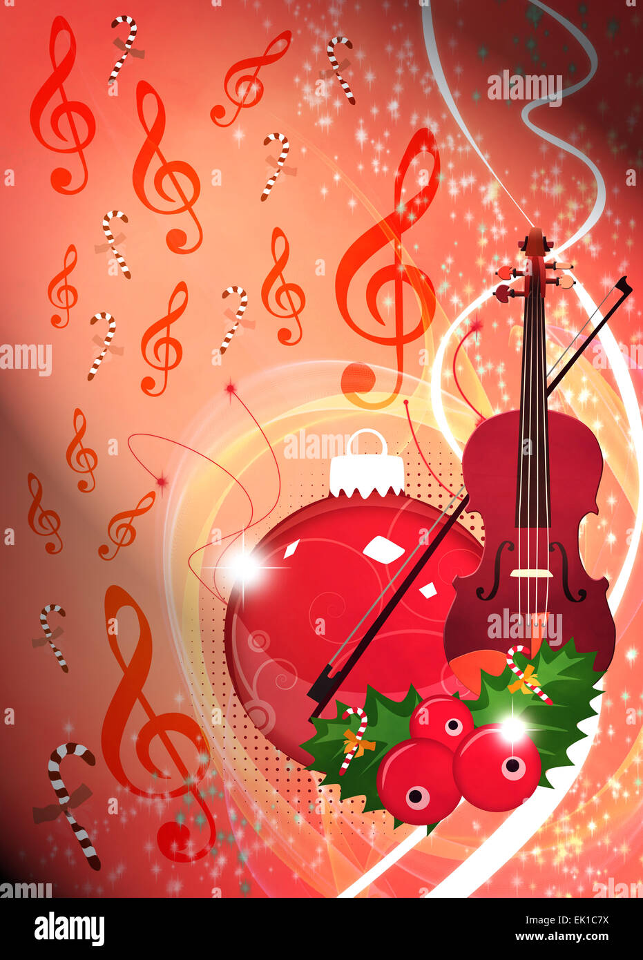 Advent or christmas music concenrt advert poster or flyer background ...