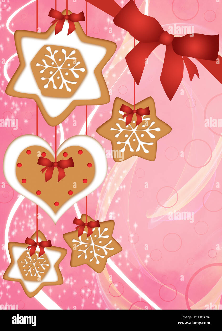 Advent or christmas advert poster or flyer background with empty space ...