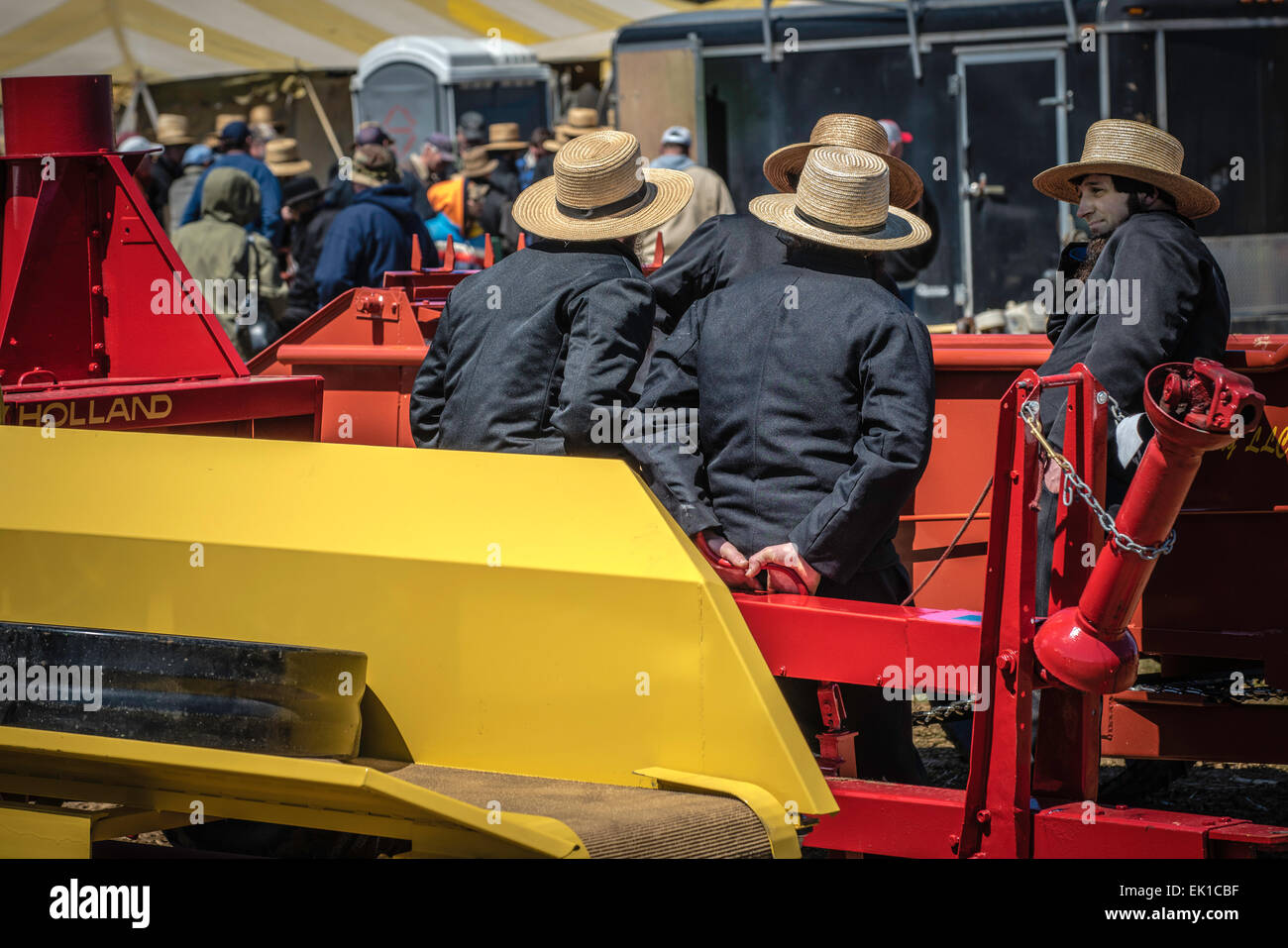 Lancaster, Pennsylvania, USA. 03rd Apr, 2015. Amish Mud Sale, held ...