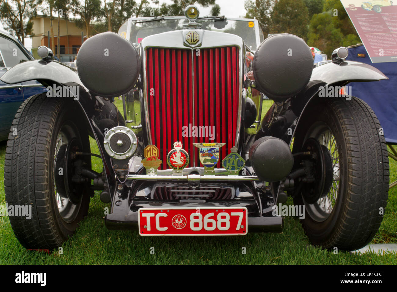 Show MG car club of SA Australia Stock Photo - Alamy