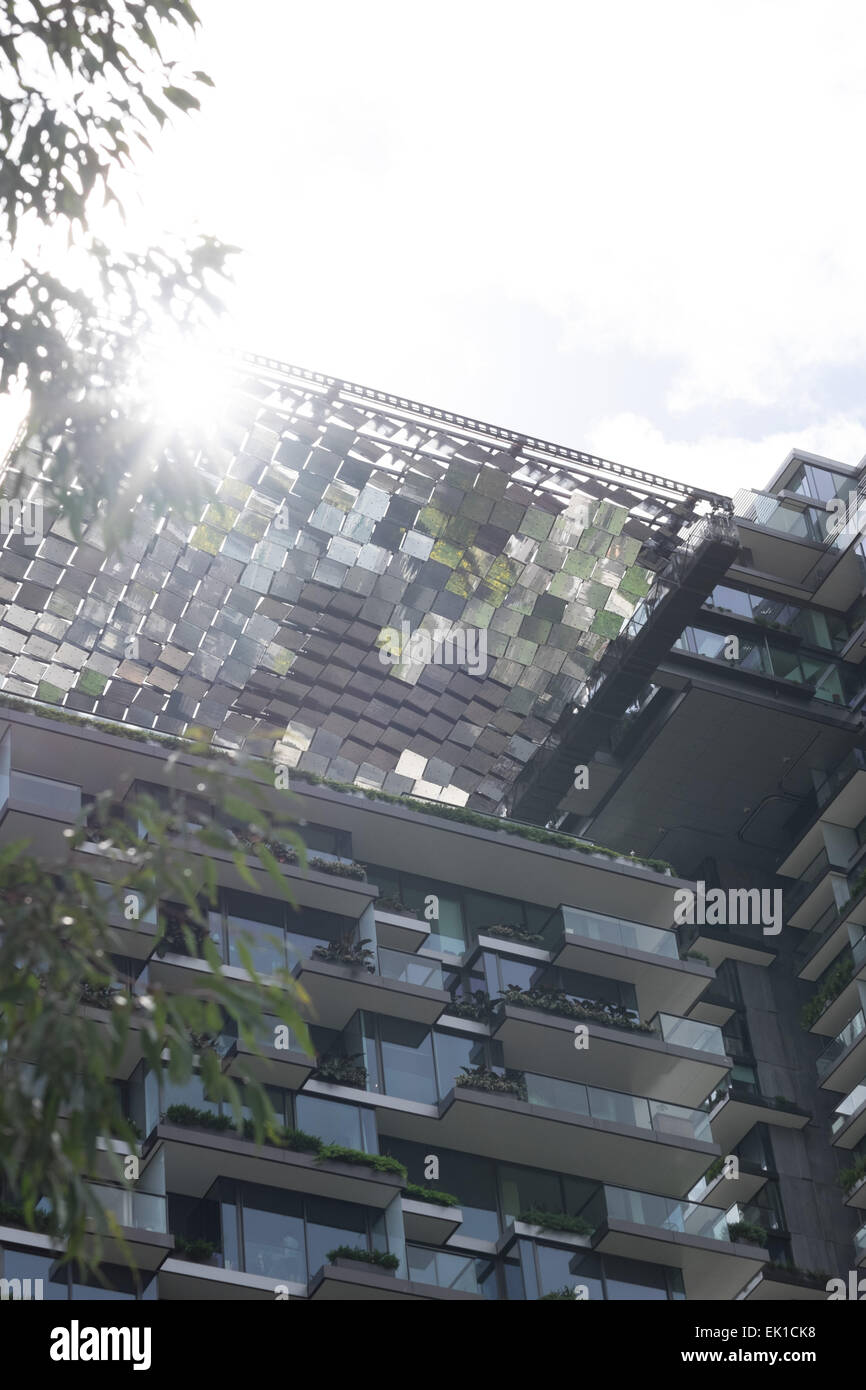 One Central Park, Sydney Australia. Architect: Jean Nouvel Stock Photo ...