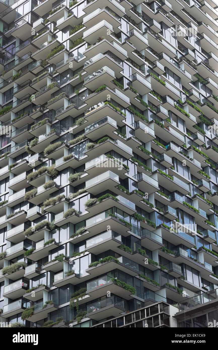 One Central Park, Sydney Australia. Architect: Jean Nouvel Stock Photo ...