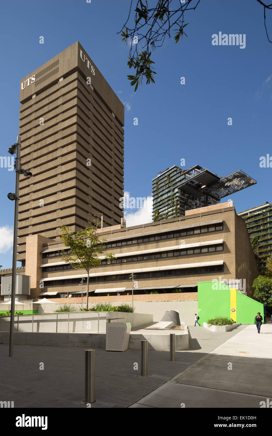 One Central Park, Sydney Australia. Architect by Jean Nouvel in front ...