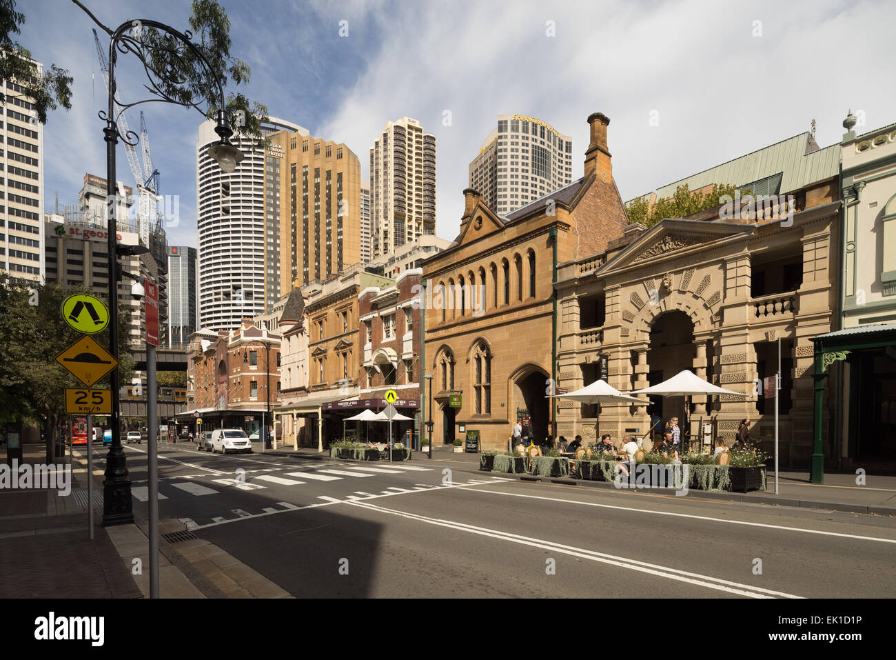 The Rocks district in Sydney Australia Stock Photo - Alamy