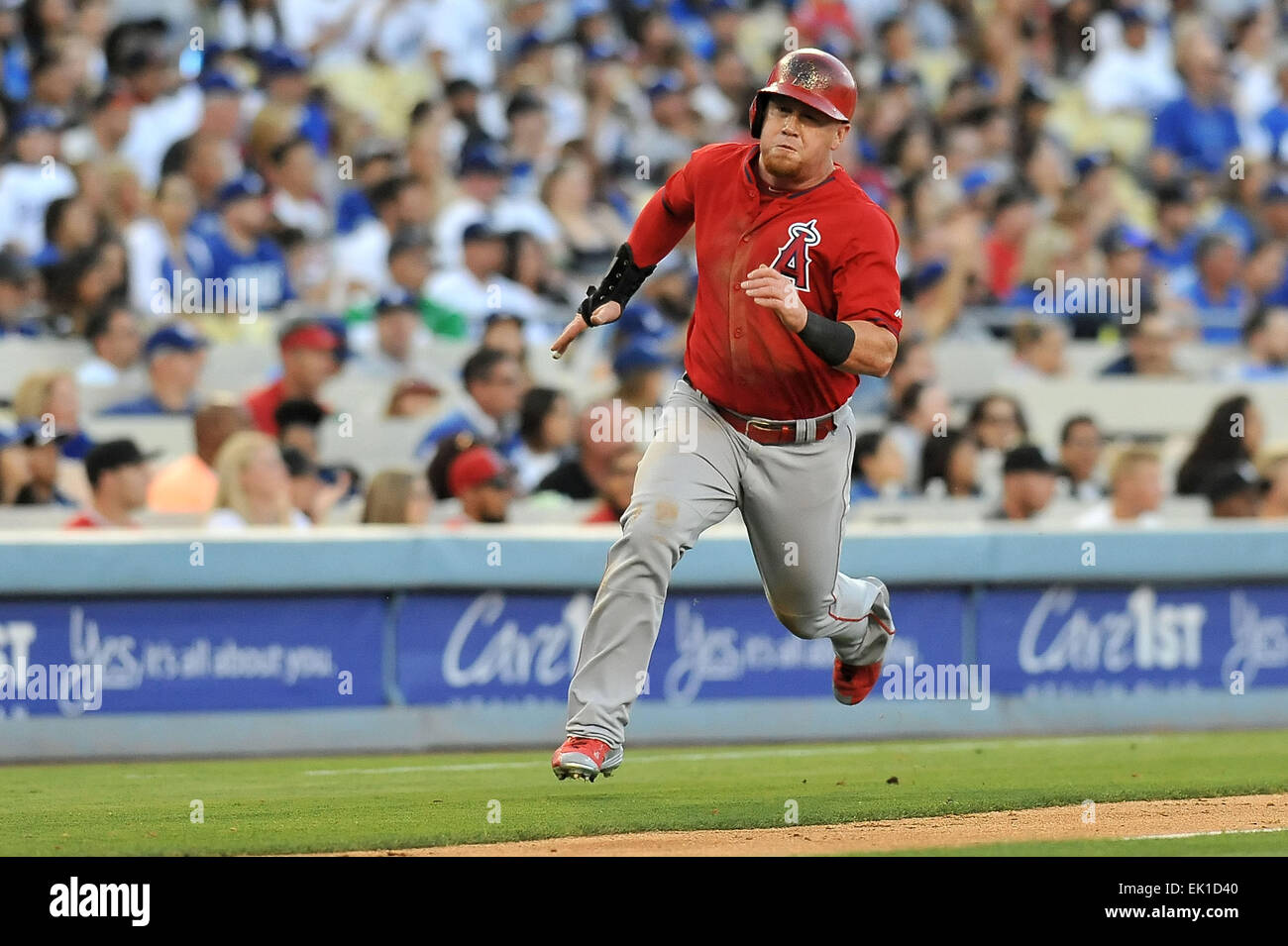 Los Angeles, California, USA. 4th Apr, 2015. Los Angeles Angels first ...