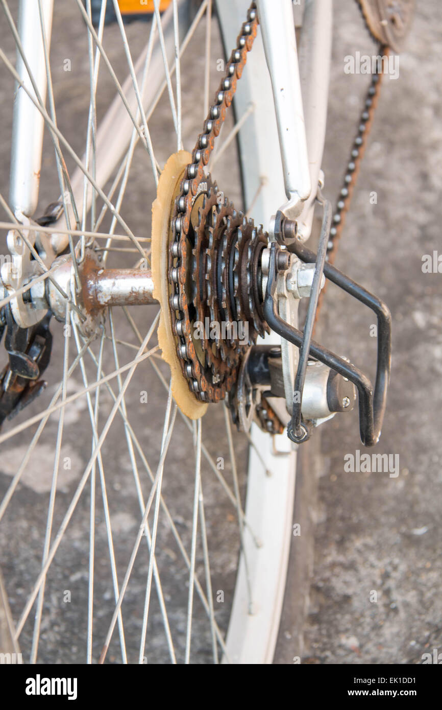 A Vintage stylized photo of Old bicycle Stock Photo - Alamy