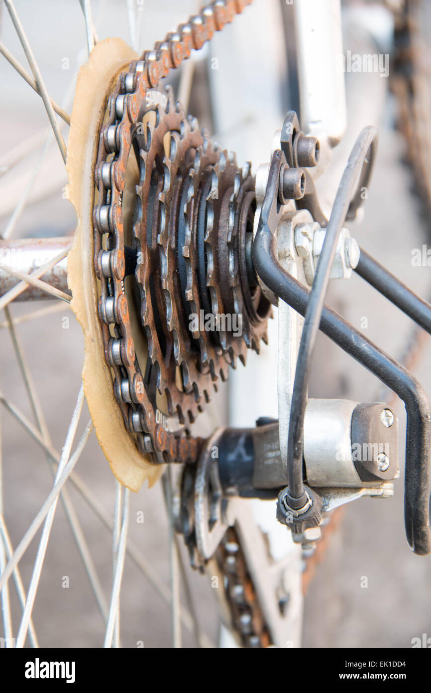 A Vintage stylized photo of Old bicycle Stock Photo - Alamy