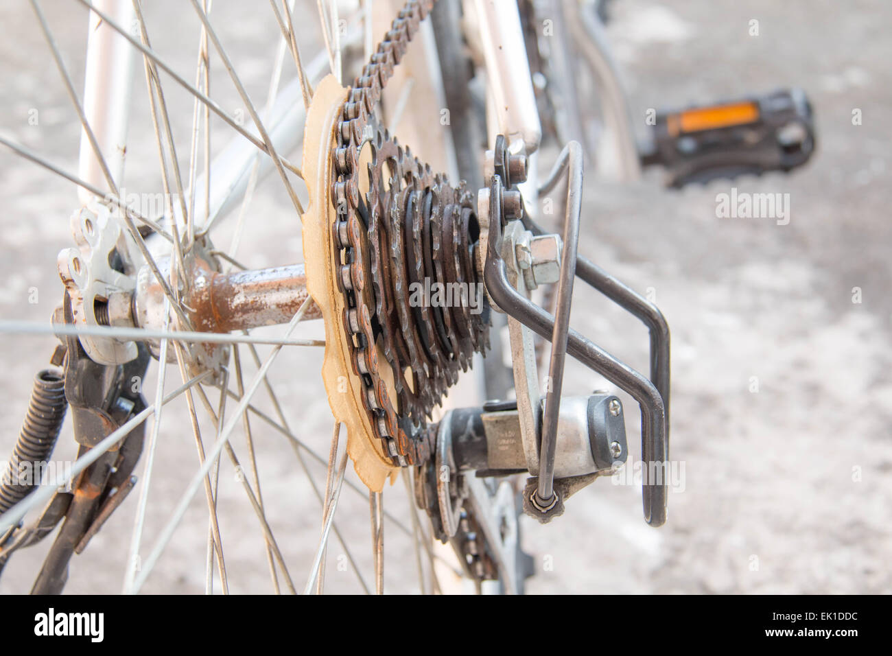 A Vintage stylized photo of Old bicycle Stock Photo - Alamy