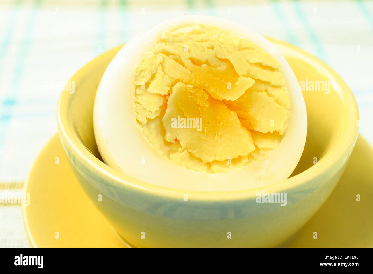 Half boiled egg hi-res stock photography and images - Alamy