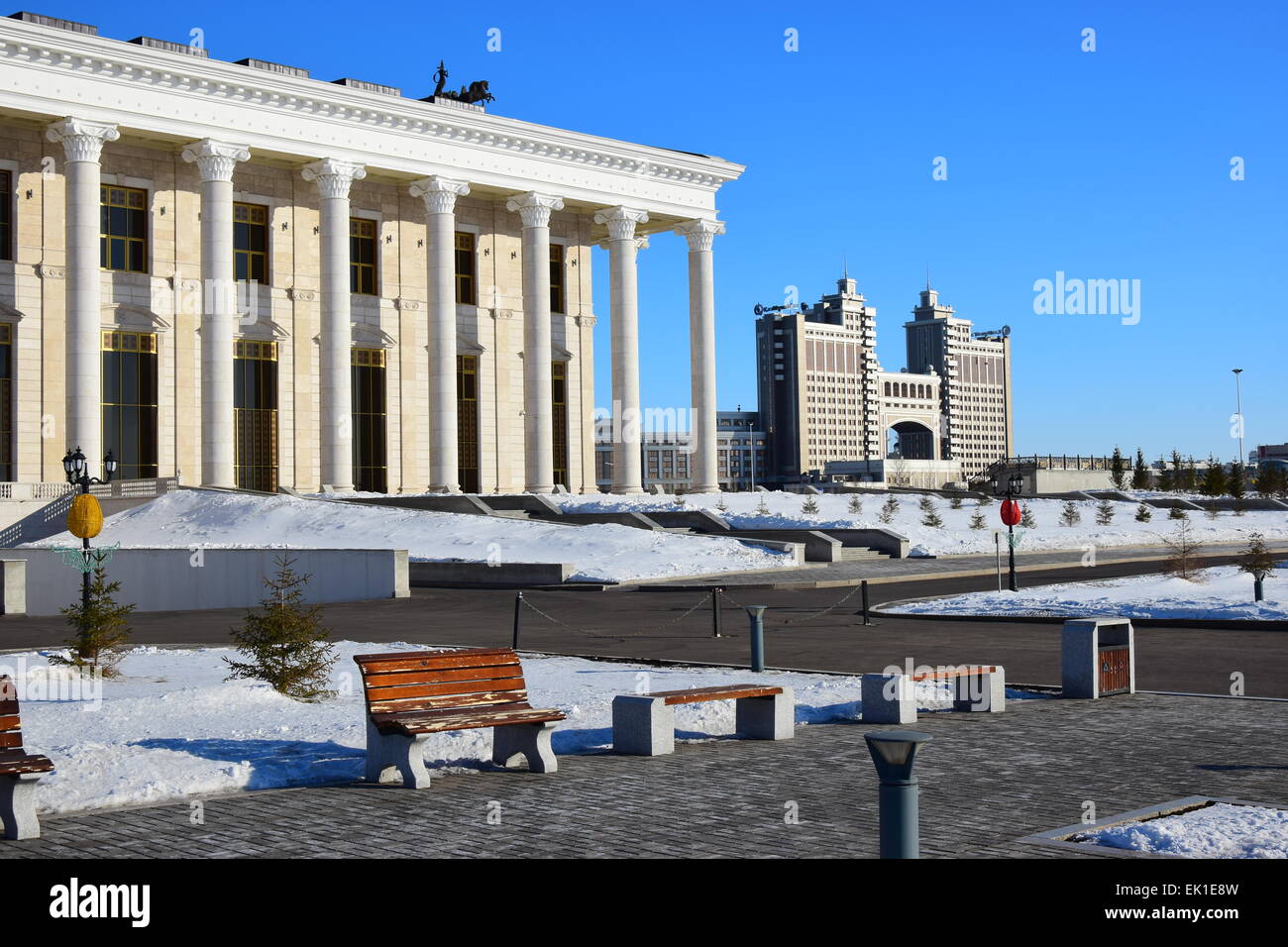 A view in Astana, Kazakhstan Stock Photo - Alamy