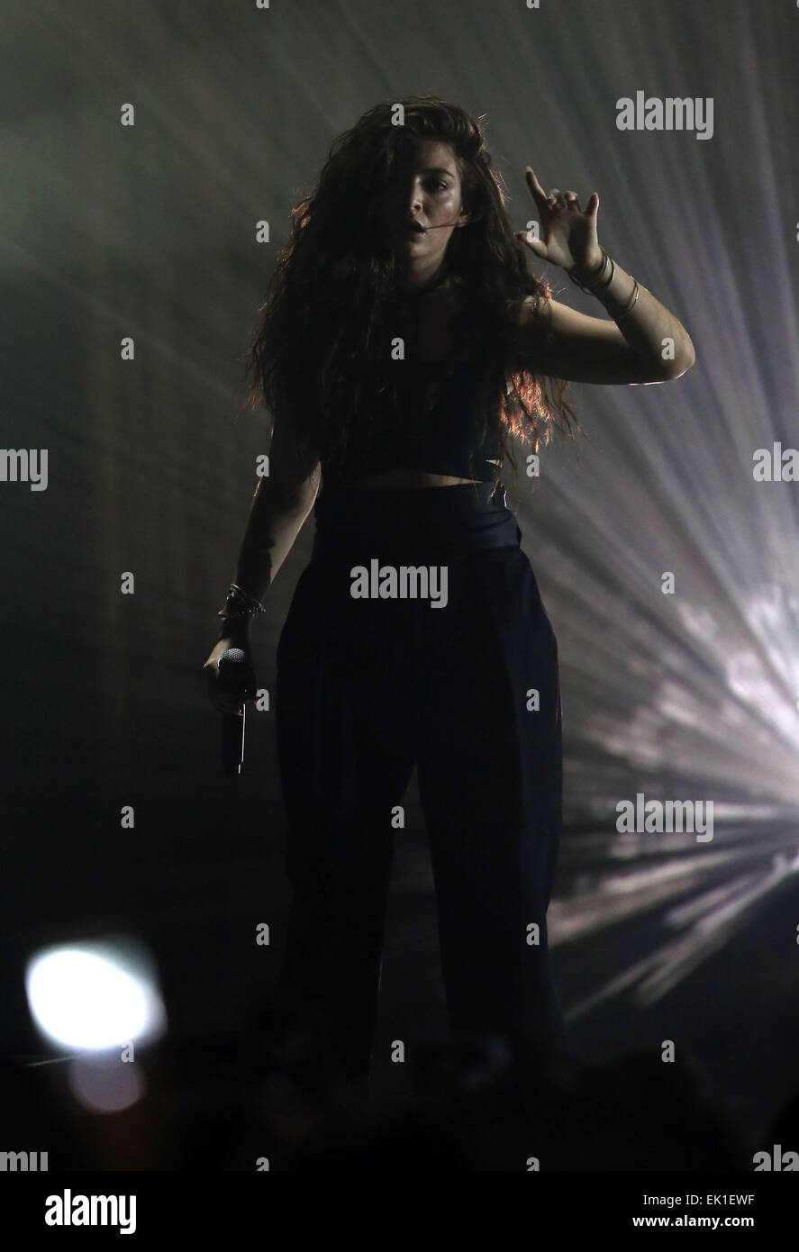 Lorde performs at The Joint inside The Hard Rock Hotel and Casino ...