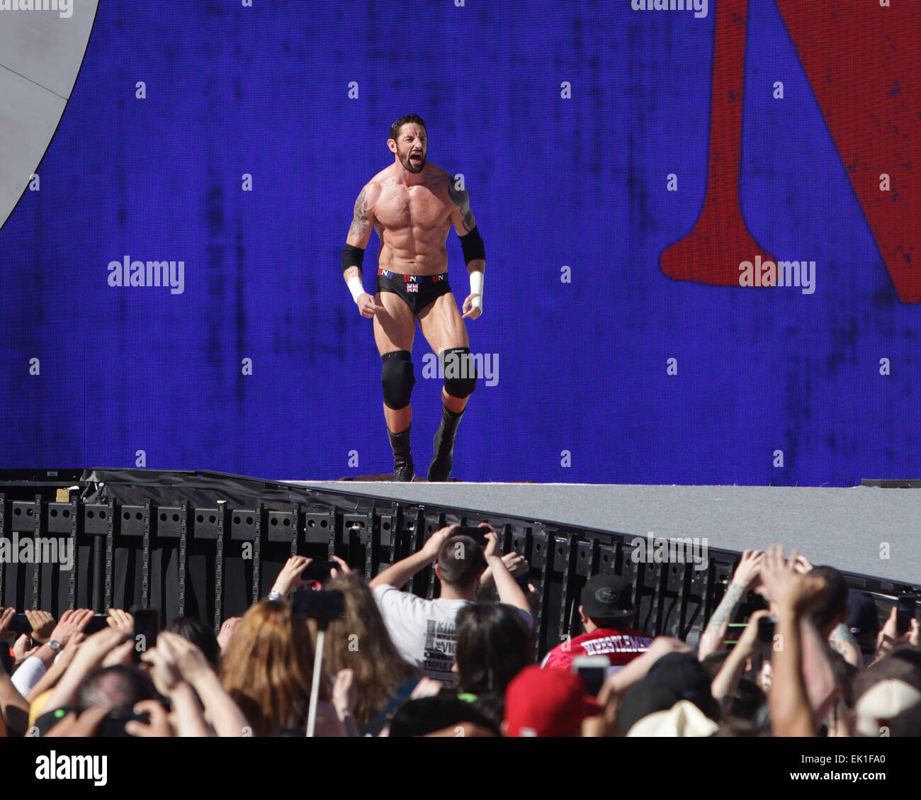 Santa Clara, California, USA. 29th Mar, 2015. Wade Barrett during WWE ...