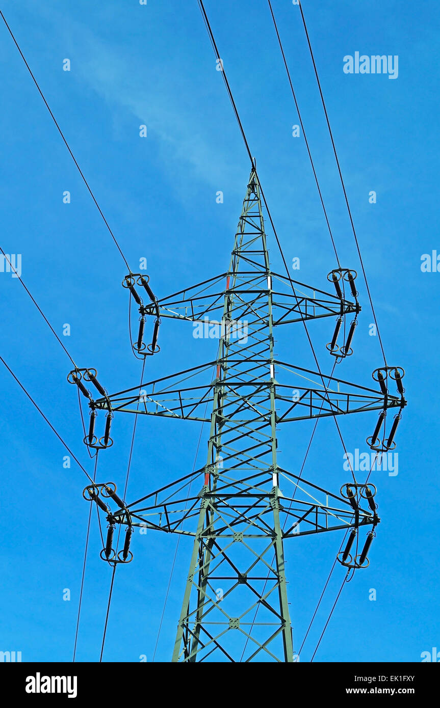 Electricity pylon electricity hi-res stock photography and images - Alamy