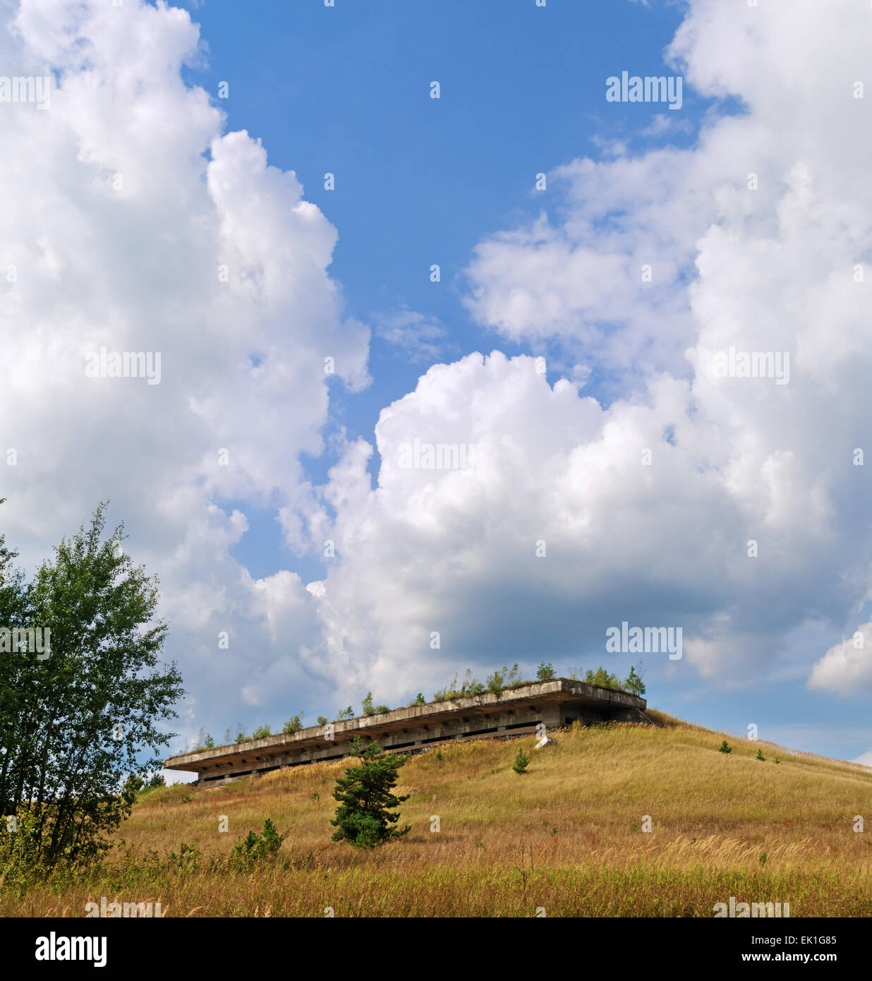 Command observation post on the former ground "Dretun"- "Abashin's ...