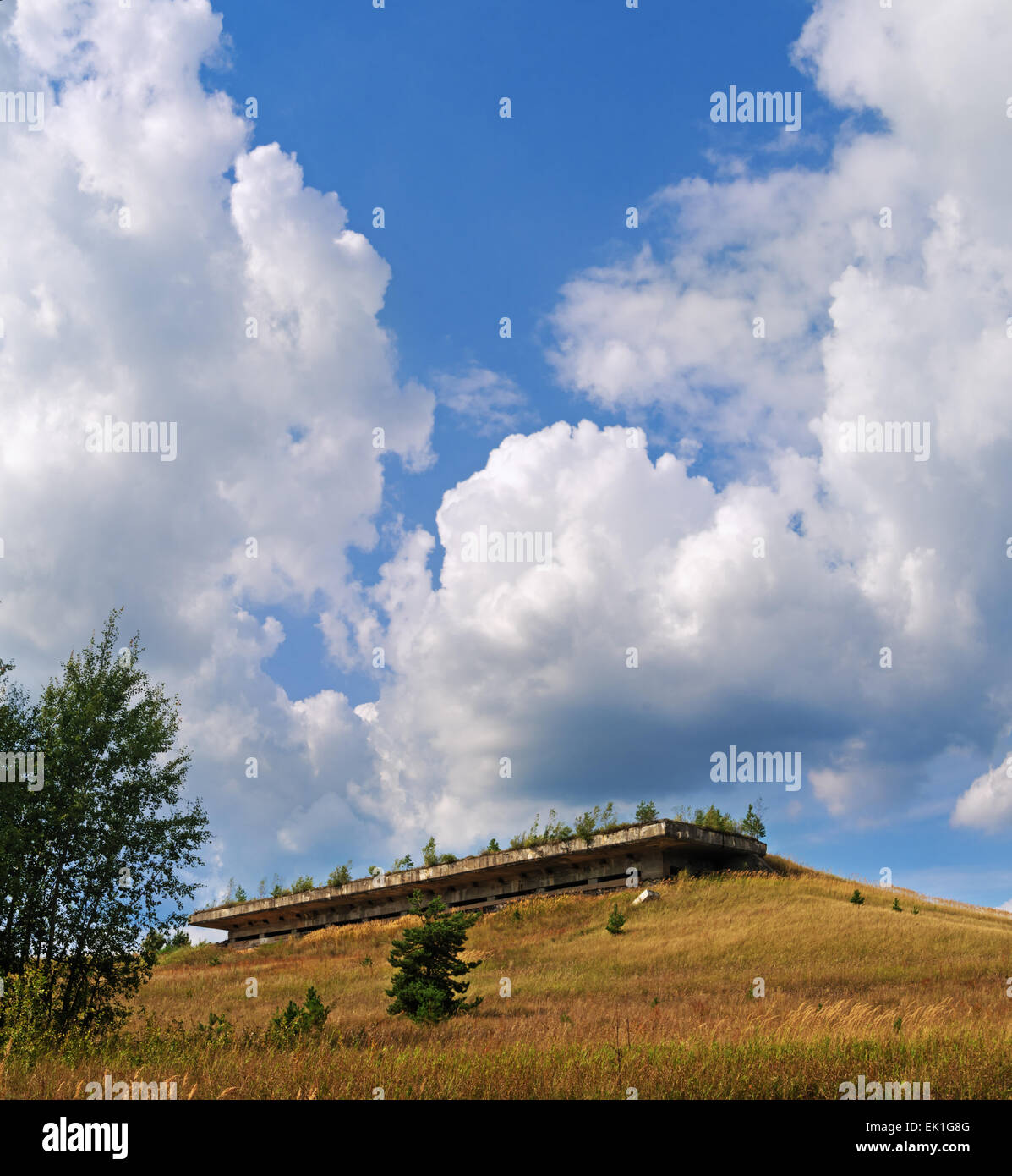 Command observation post on the former ground "Dretun"- "Abashin's ...