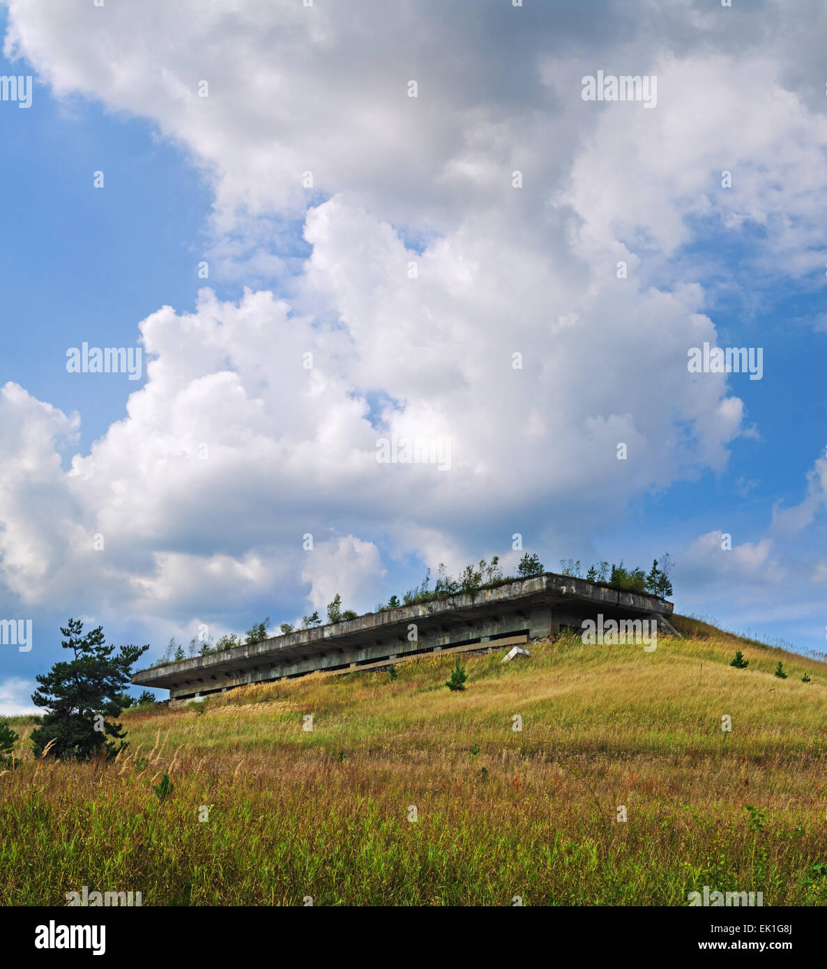 Command observation post on the former ground "Dretun"- "Abashin's ...