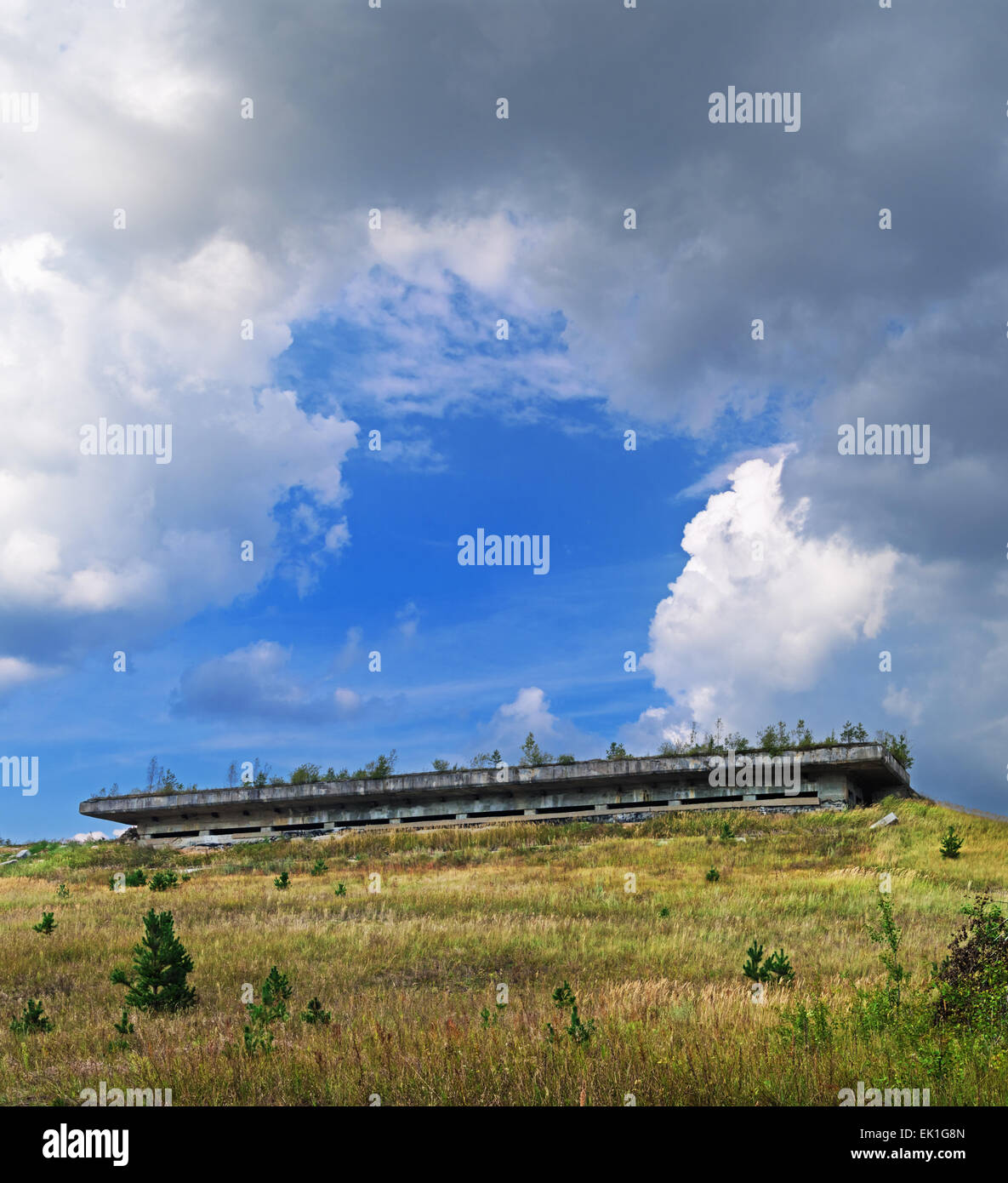 Command observation post on the former ground "Dretun"- "Abashin's ...