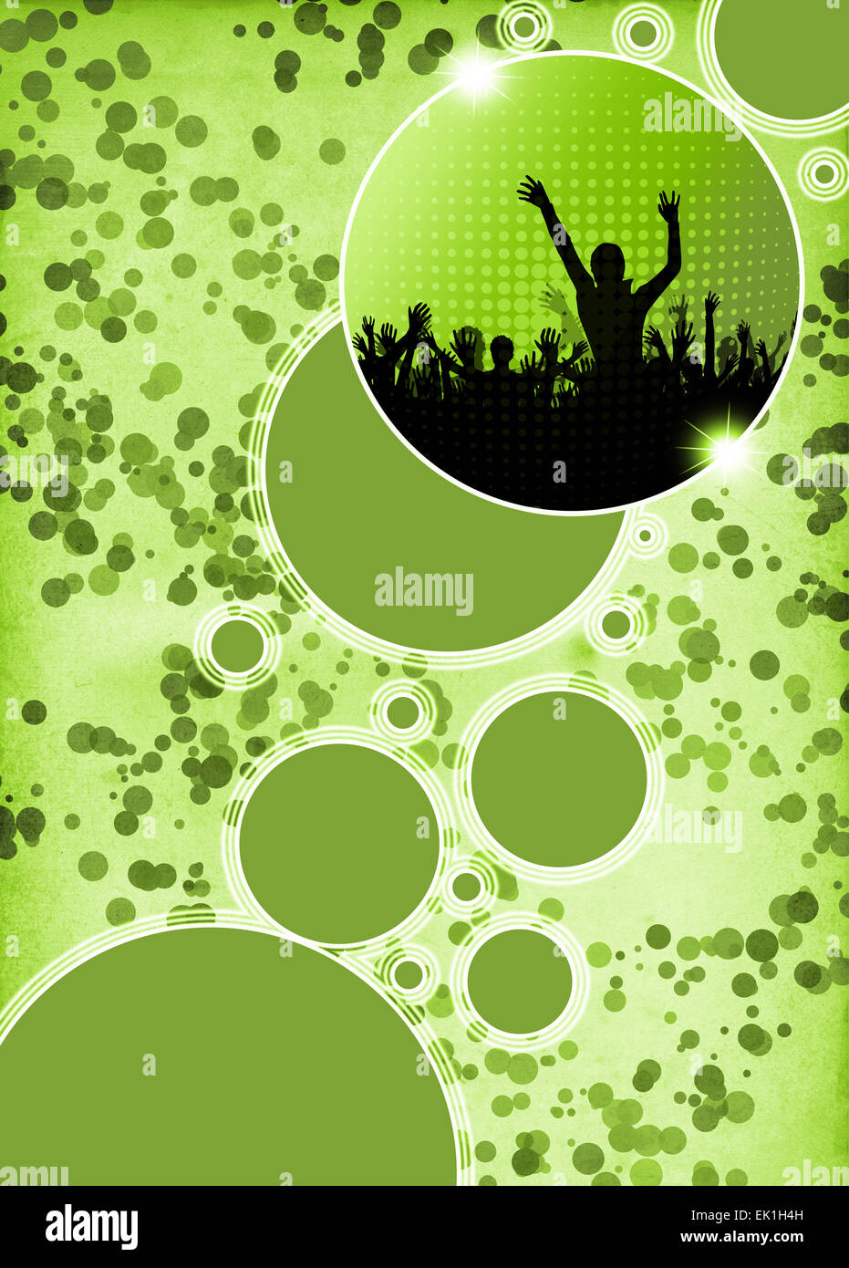 Party invitation poster or flyer background with space Stock Photo - Alamy