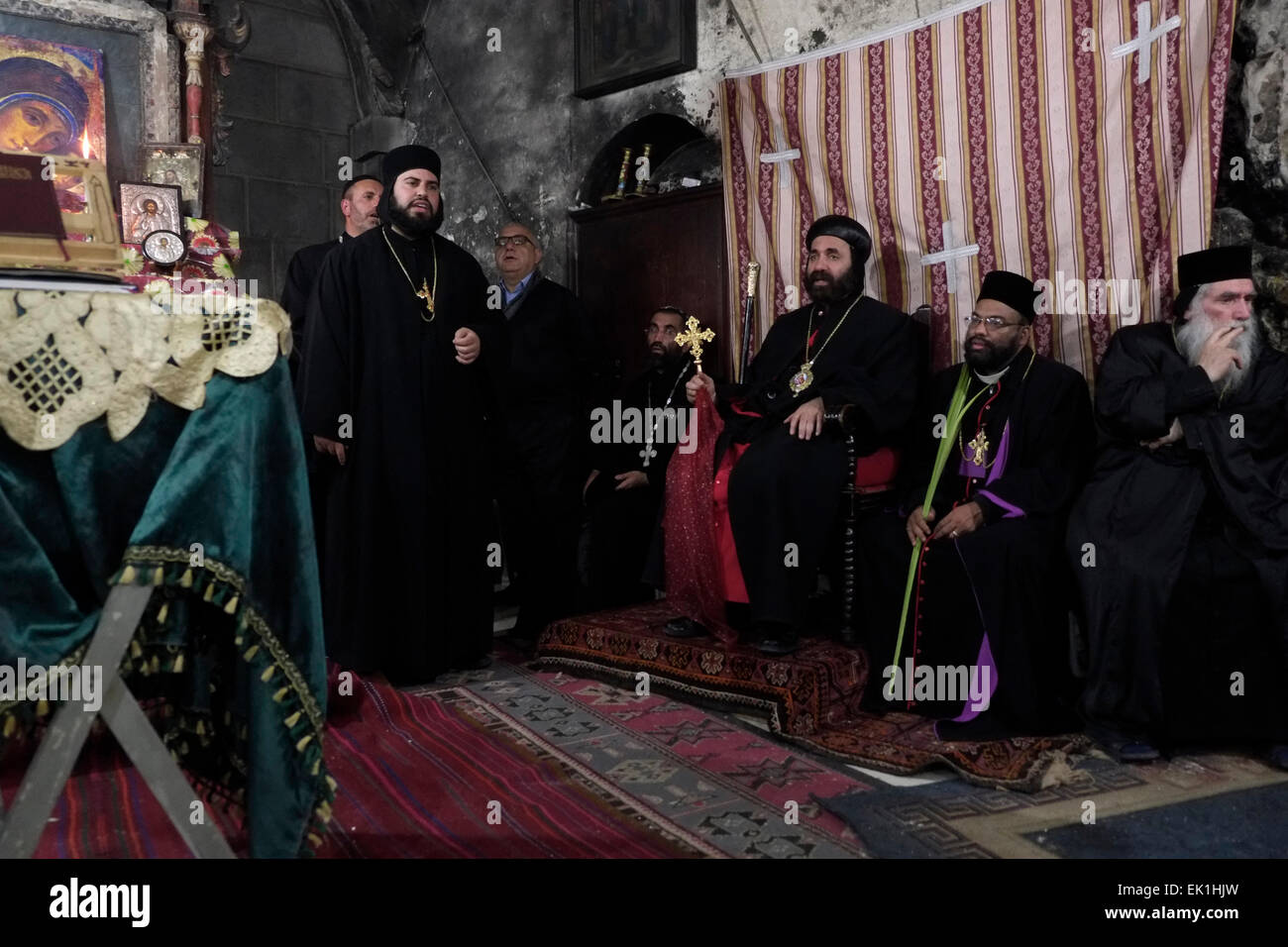 The archbishop of the Syriac Orthodox Church, Swerios Malki Murad and ...