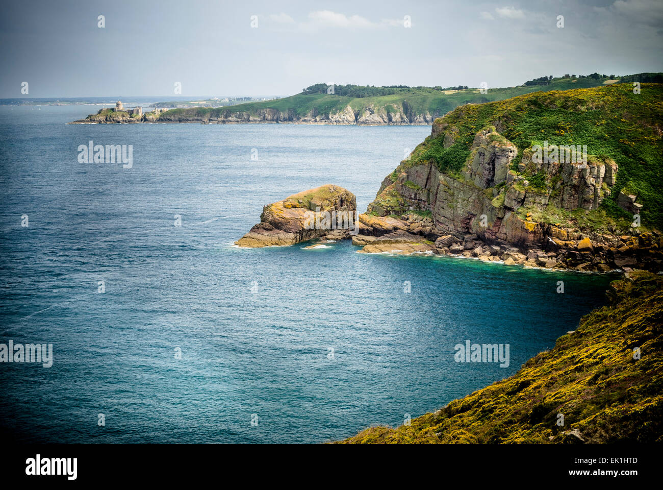 coast of Brittany Stock Photo - Alamy