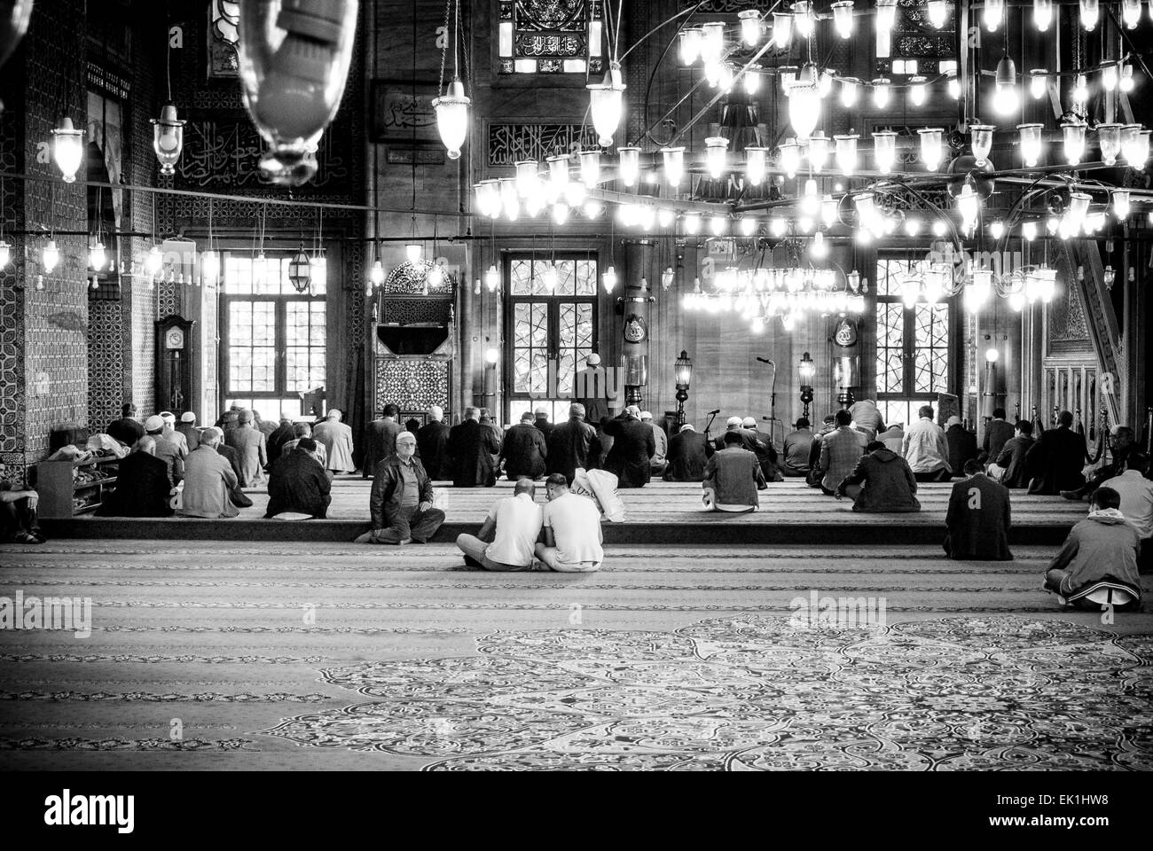 inside a Mosque Stock Photo - Alamy