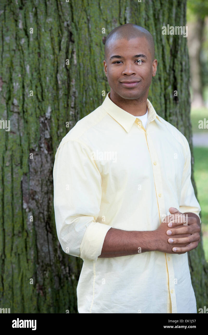 African American Male Stock Photo - Alamy