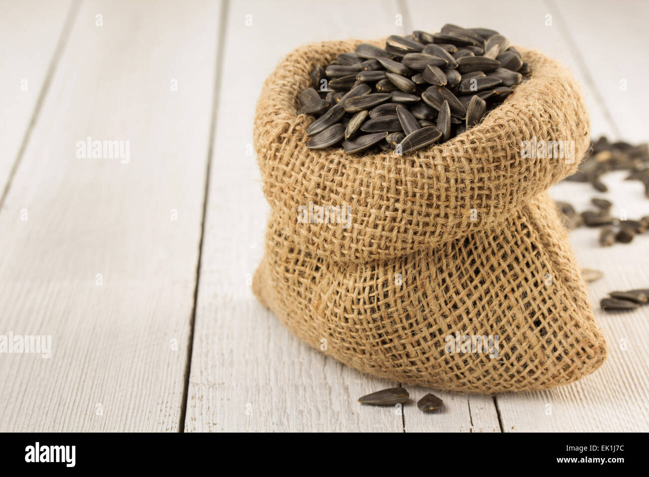 Sunflower seeds in sack hi-res stock photography and images - Alamy
