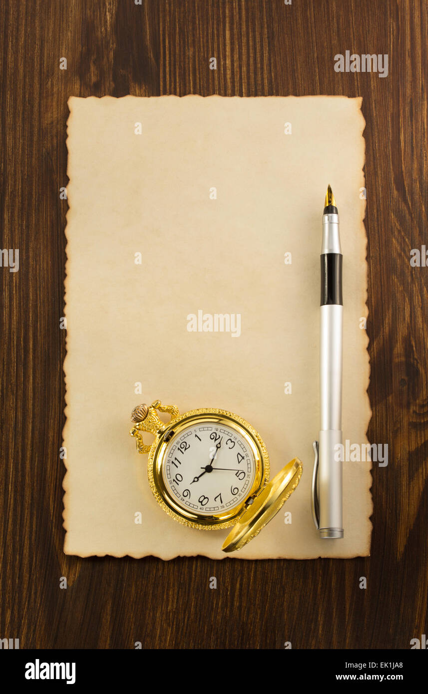 Watch pattern paper texture hi-res stock photography and images - Alamy