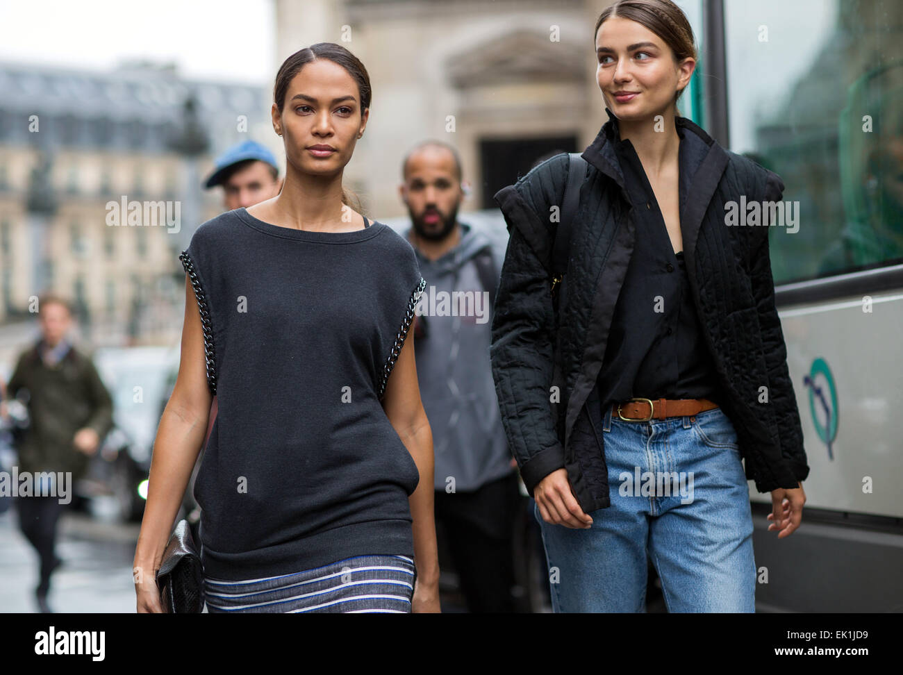 Paris Fashion Week - Spring/Summer 2015 - Streetstyle Featuring: Joan ...