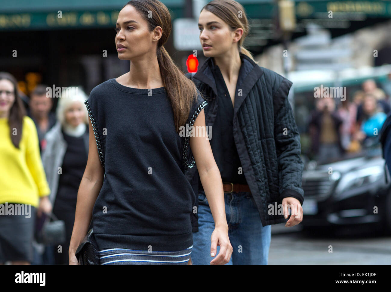 Paris Fashion Week - Spring/Summer 2015 - Streetstyle Featuring: Joan ...