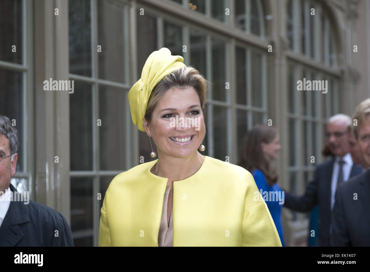 Queen Maxima opening a new micro-organism museum Micropia at Artis Zoo ...