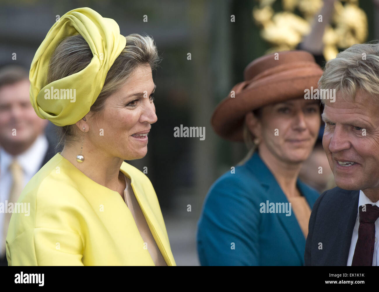 Queen Maxima opening a new micro-organism museum Micropia at Artis Zoo ...