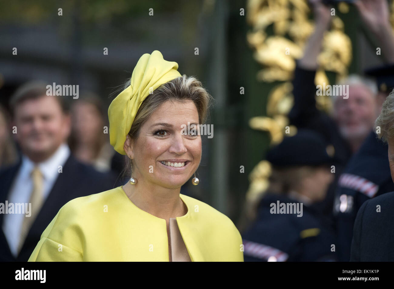 Queen Maxima opening a new micro-organism museum Micropia at Artis Zoo ...