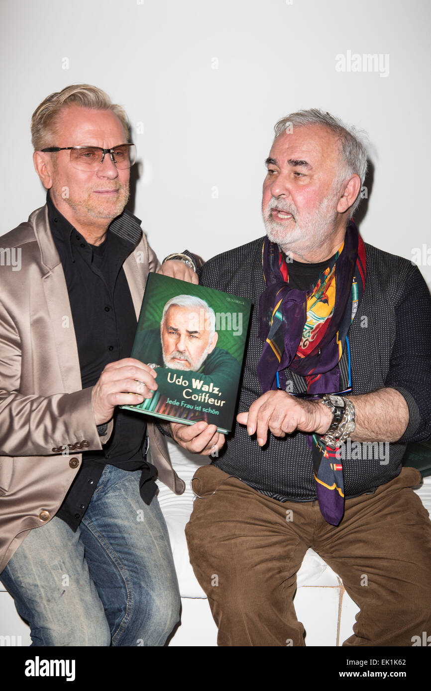 Udo Walz celebrates the release of his biography "Udo Walz, Coiffeur ...