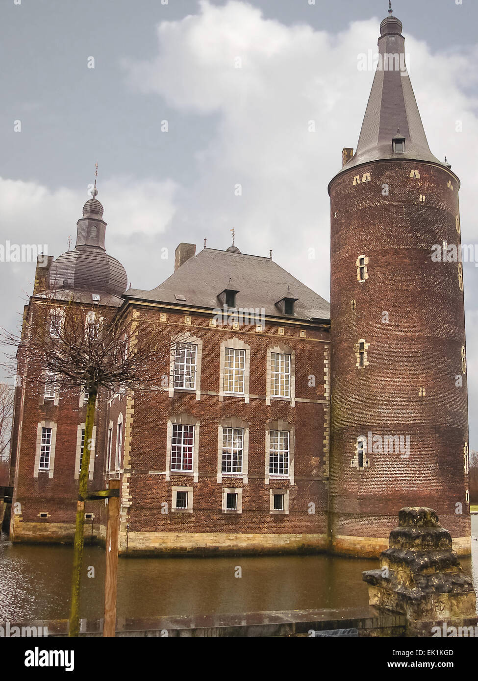 Kasteel Hoensbroek, one of the most famous Dutch castles. Heerlen ...