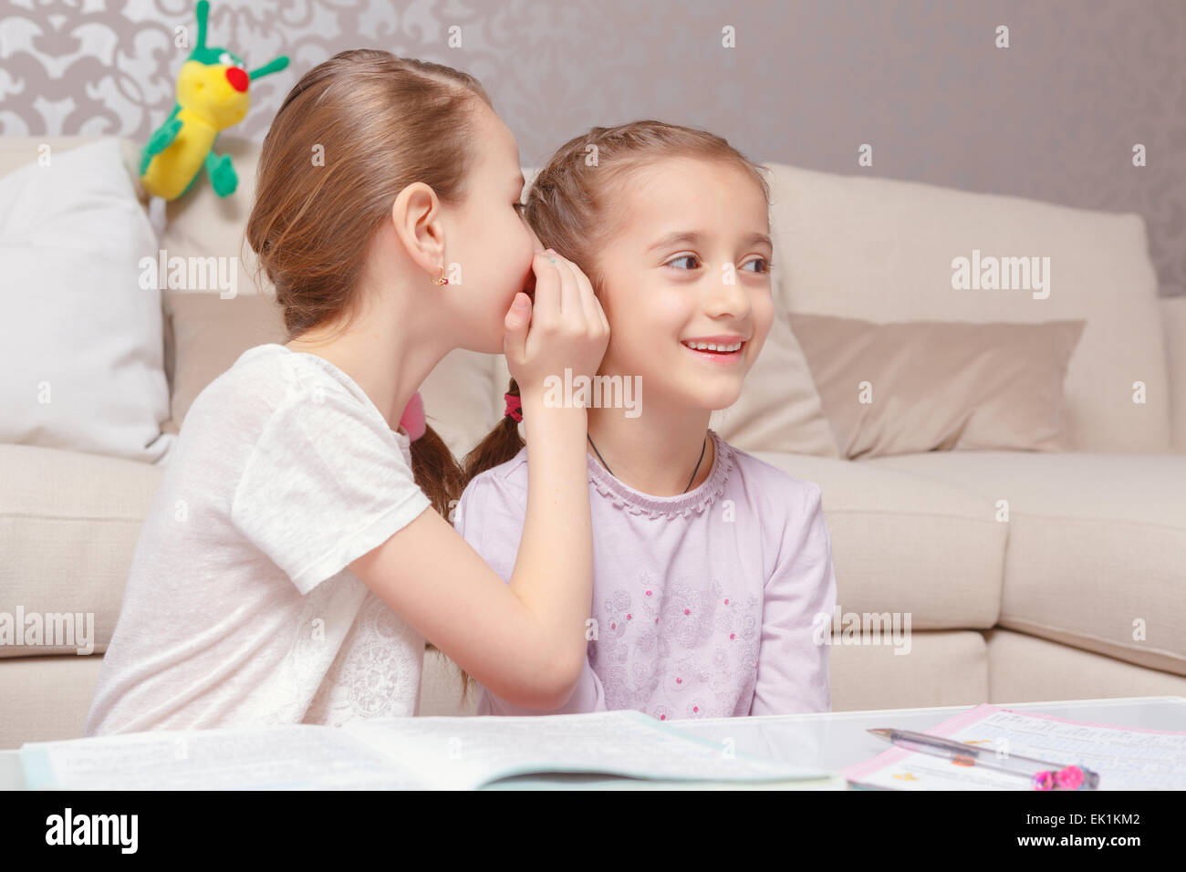 Girls whisper hi-res stock photography and images - Alamy