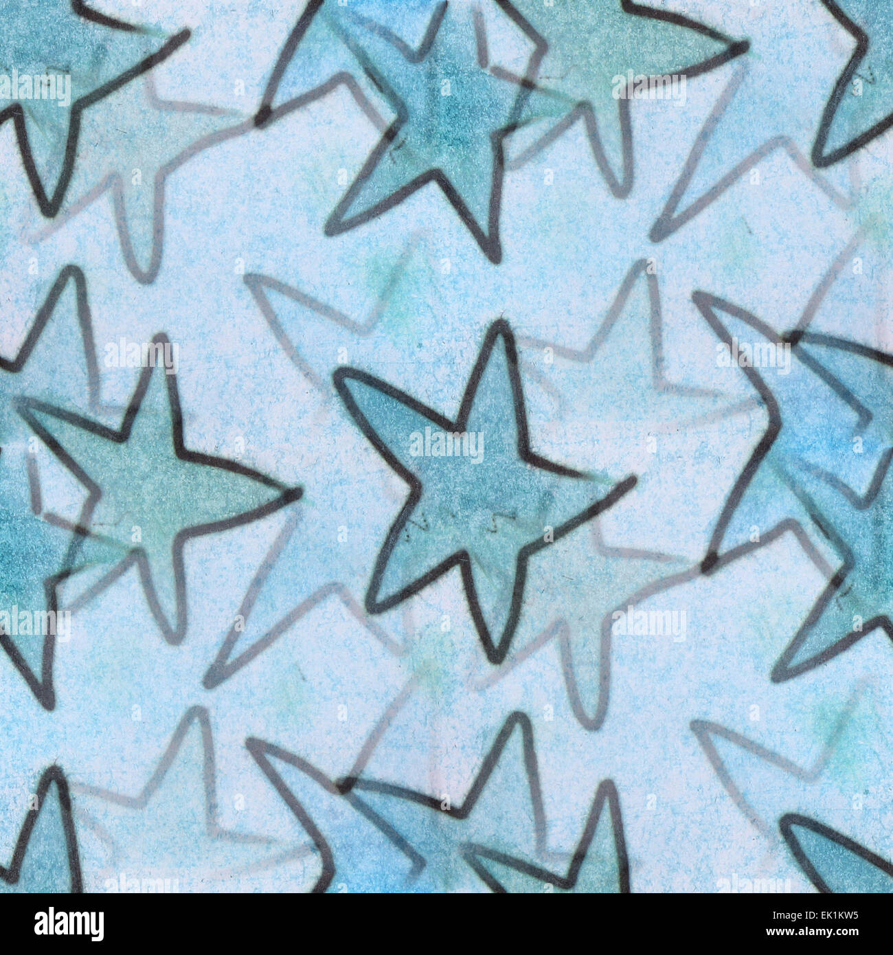 seamless turquoise and purple stars texture background wallpaper Stock ...