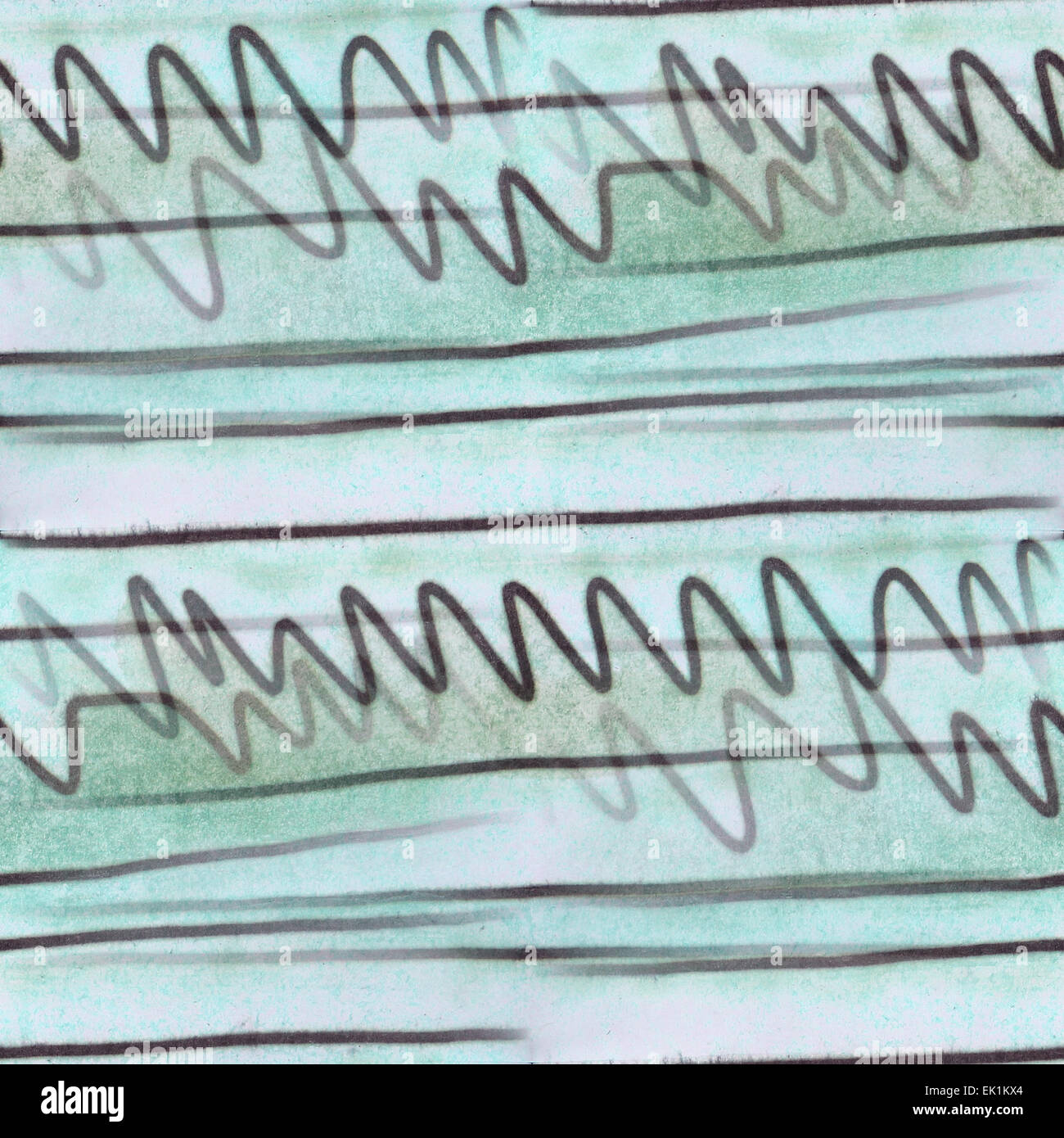 seamless turquoise-gray curves stripes texture background wallpa Stock ...