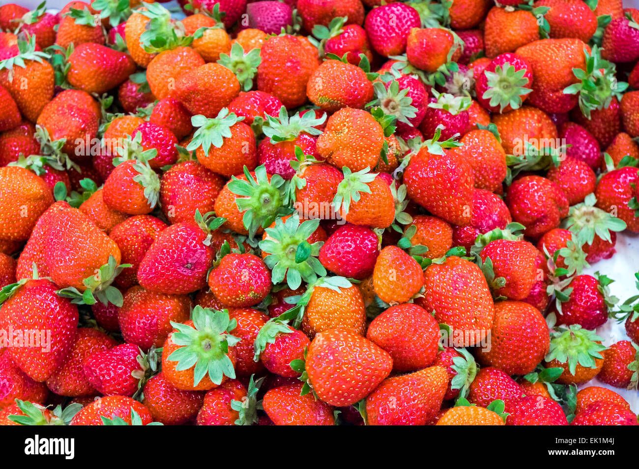 Strawberries from a market hi-res stock photography and images - Alamy