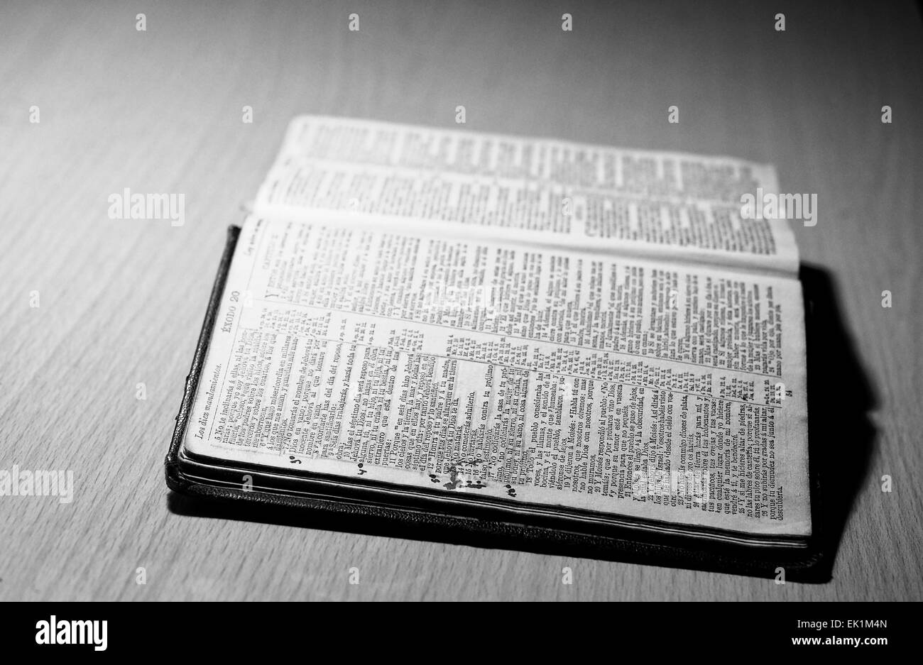 Exodus book bible old Black and White Stock Photos & Images - Alamy
