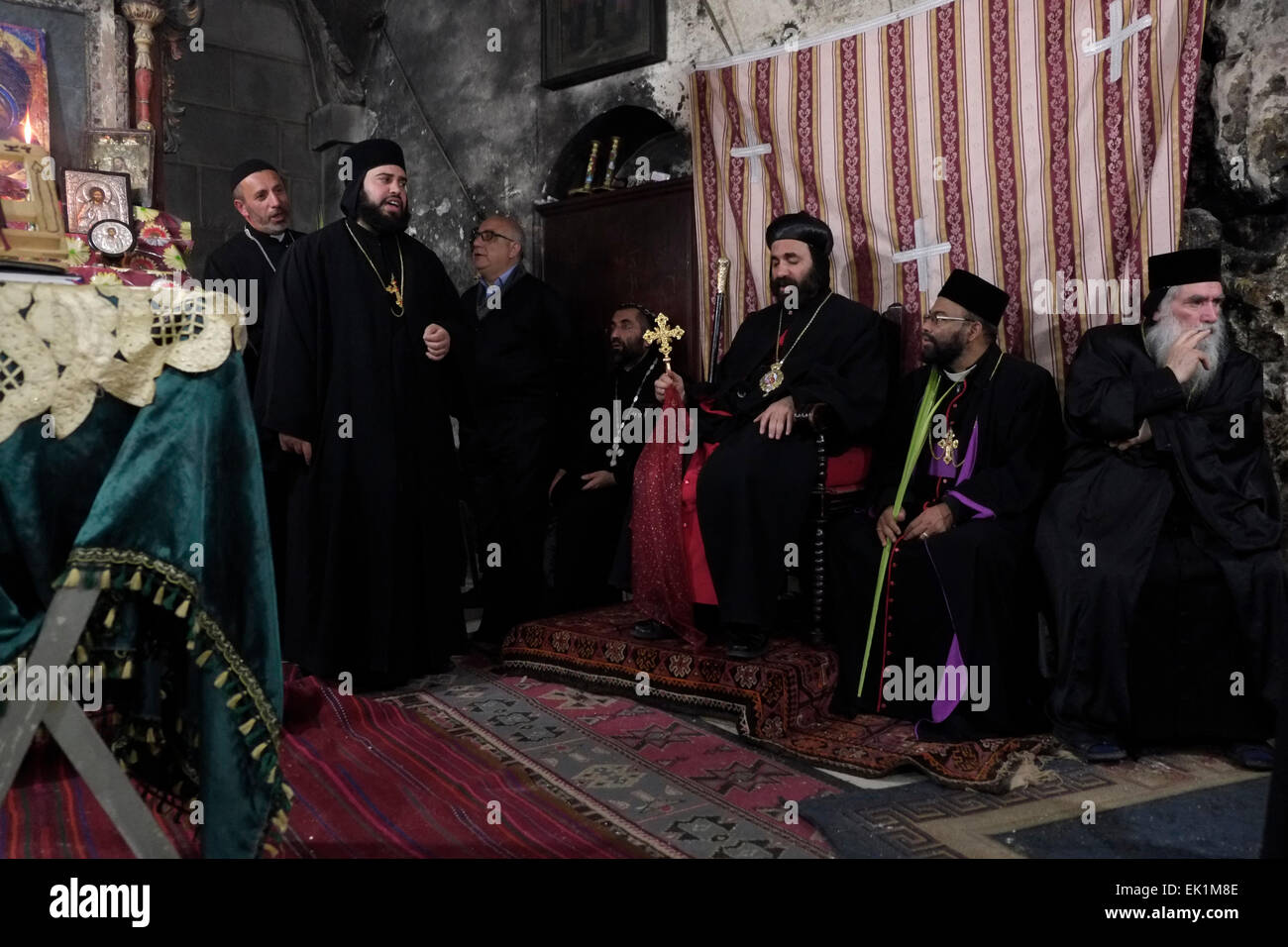 The archbishop of the Syriac Orthodox Church, Swerios Malki Murad and ...