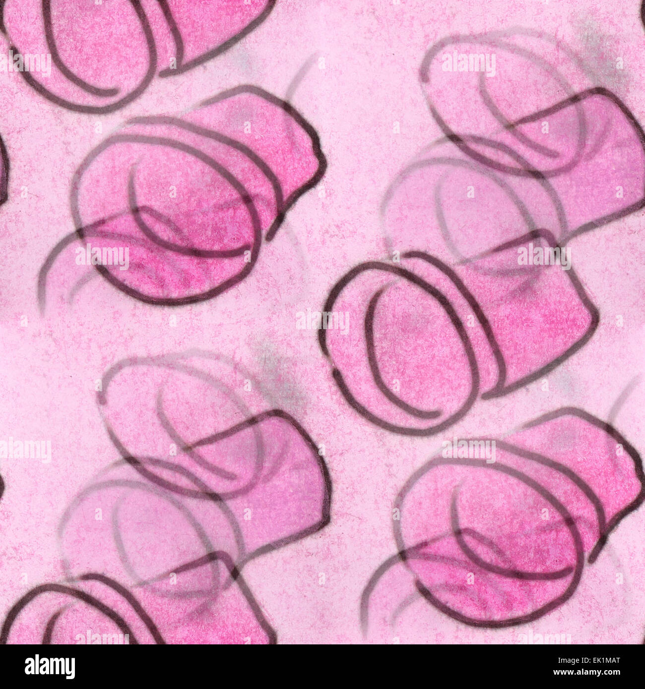 seamless pink buckets texture background wallpaper pattern ancie Stock ...