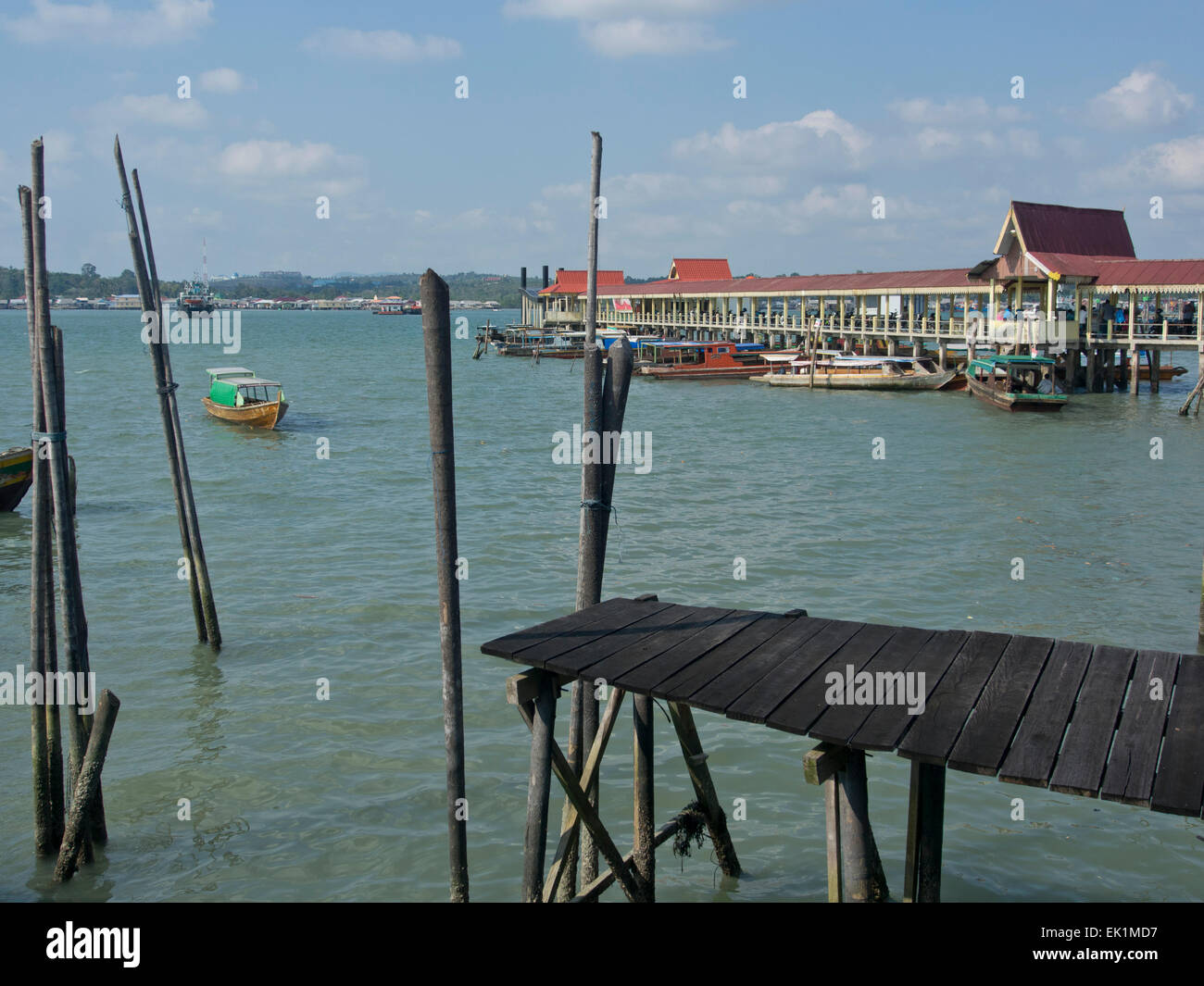 Ferry terminal at Bintan island, Sumatra, Indonesia Stock Photo - Alamy