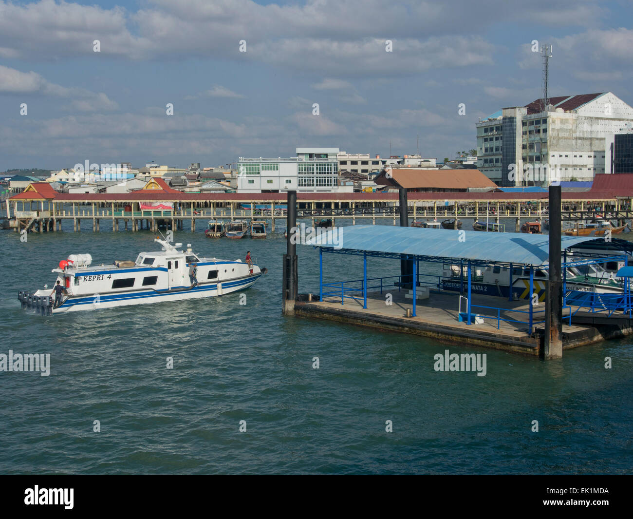 Ferry terminal at Bintan island, Sumatra, Indonesia Stock Photo - Alamy