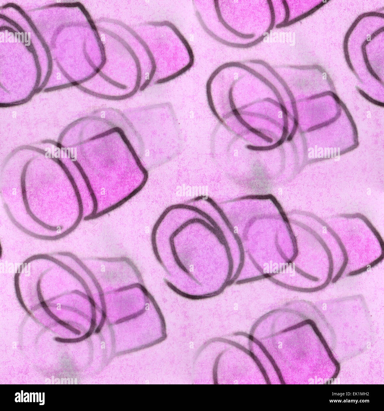 seamless purple buckets texture background wallpaper pattern anc Stock ...