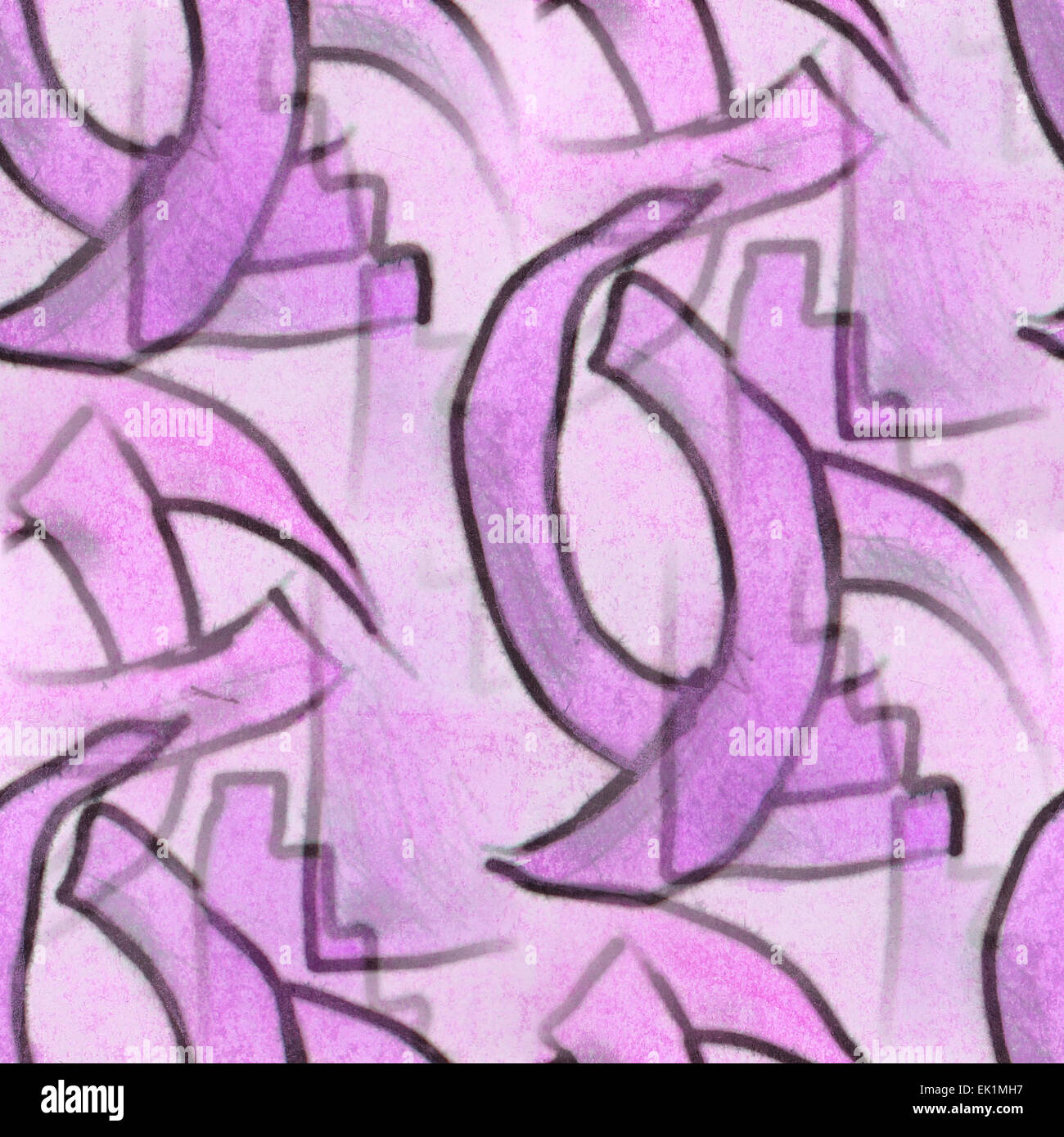 seamless purple figures texture background wallpaper pattern anc Stock ...