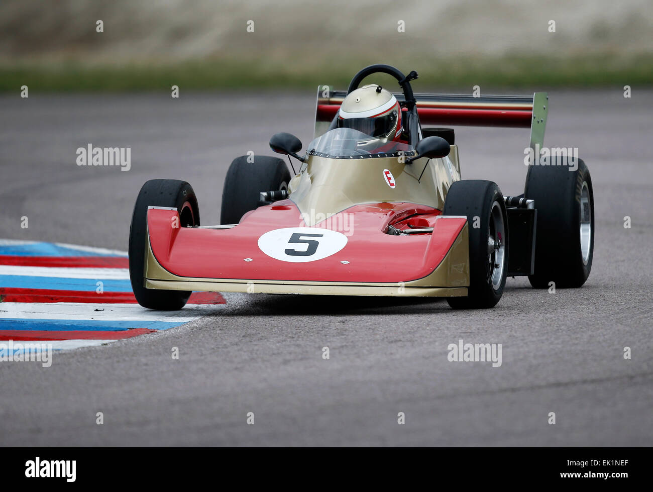 Graham Ridgeway driving a Reynard SF78 classic racing car during the ...