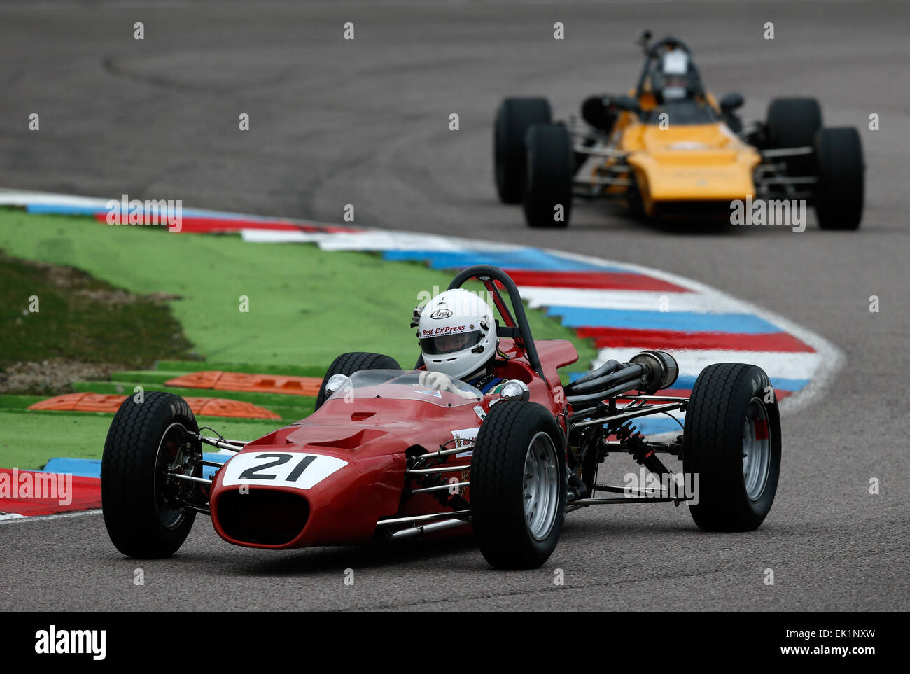 Neil Bowman driving a Van Diemen RF78 classic racing car during the ...