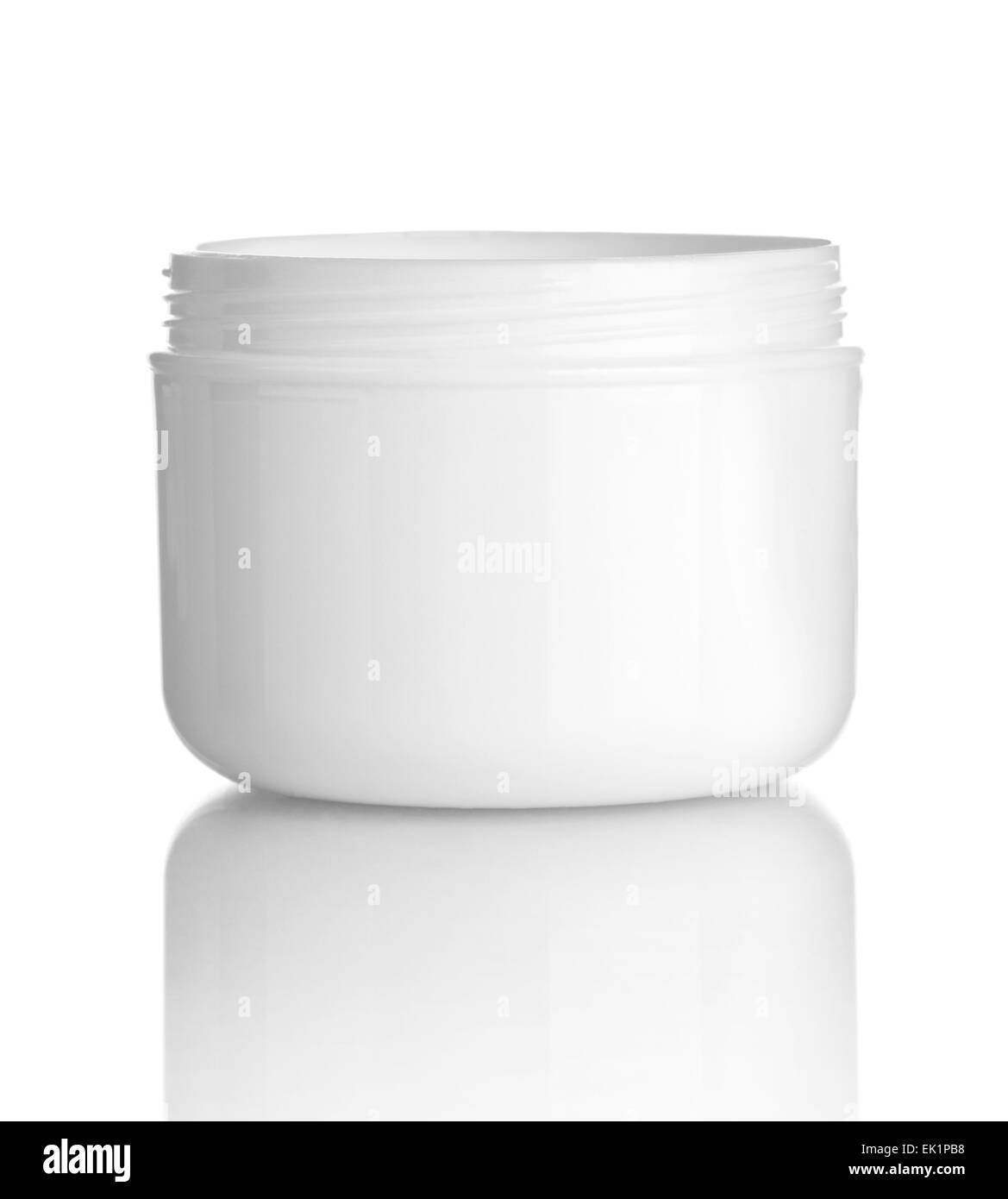 Cosmetic jar for cream Cut Out Stock Images & Pictures - Alamy