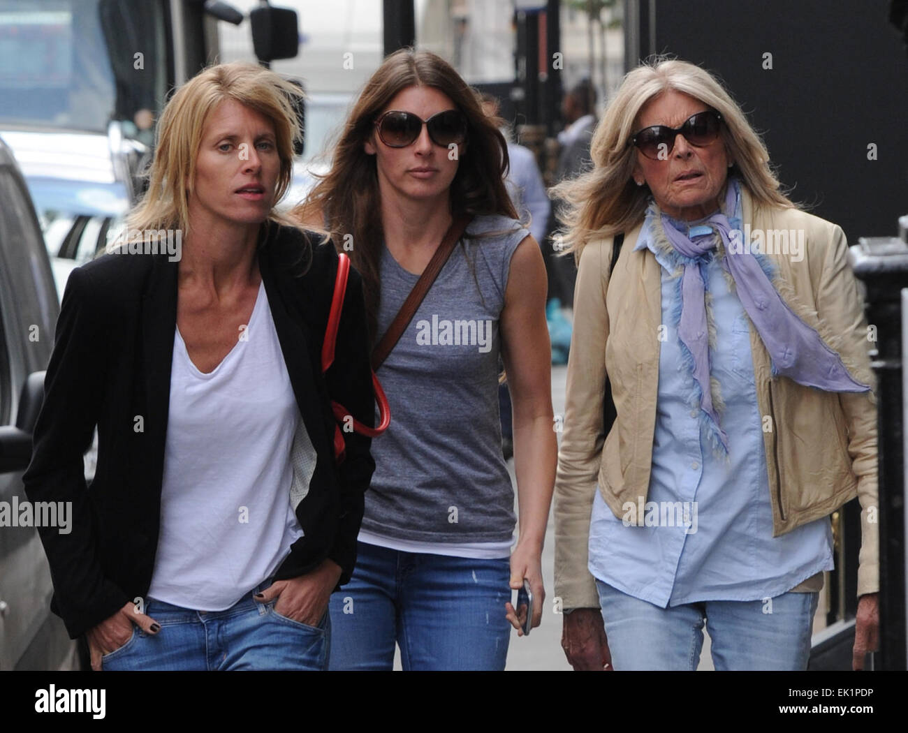 Jools Oliver goes shopping with friends at Victoria Beckham's new store ...